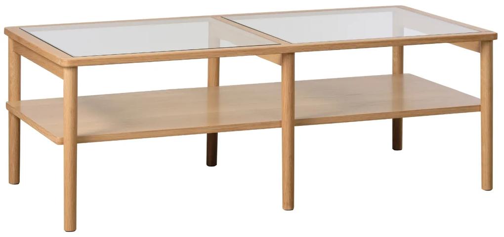 OnaDnes -20% Dubový konferenční stolek Unique Furniture Elba 120 x 60 cm