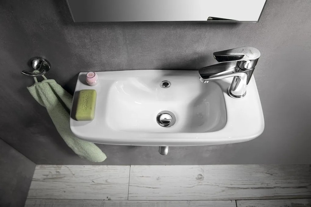 Aqualine, Keramické umyvadélko 51x22cm (3020), 10TP70051