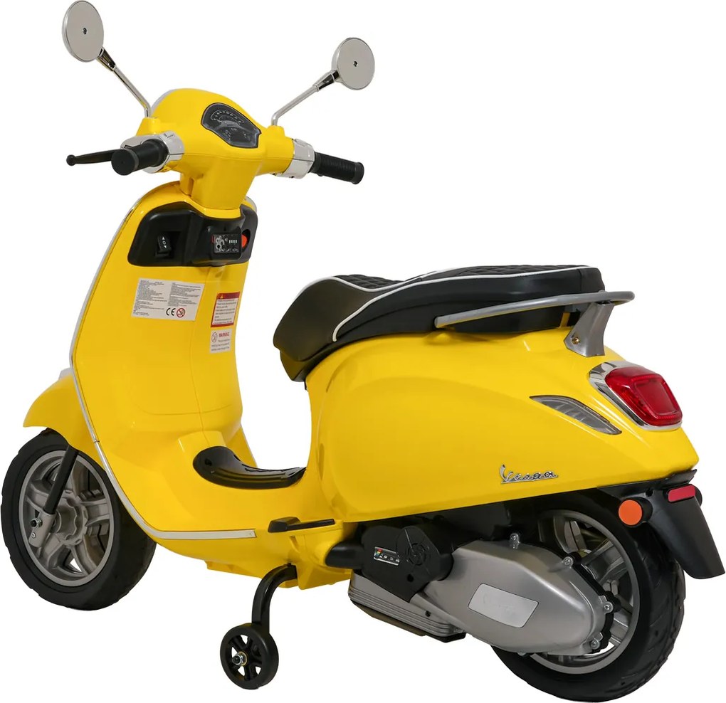 Ramiz Skútr Vespa ROMA žlutý