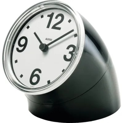 Stolní hodiny Alessi Cronotime Black Alessi