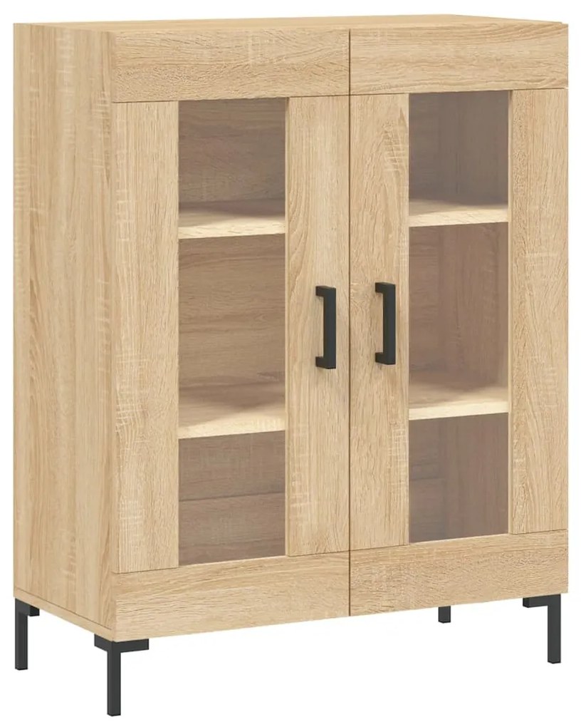 Skříň highboard dub sonoma 69,5 x 34 x 180 cm kompozitní dřevo,  3189320