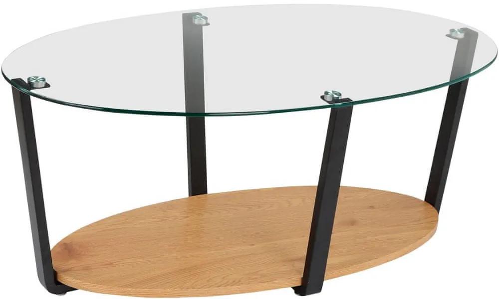 Danish style Konferenční stolek Blaine, 110 cm, přírodní