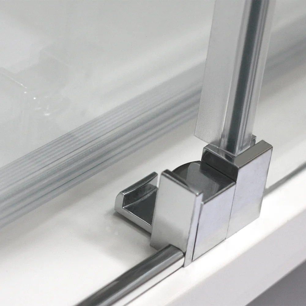 Roth CARIBA LINE CI D2L/R Dvoudílné sprchové dveře pro instalaci do niky 150 cm Orientace vany: Levá