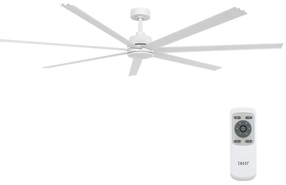 Lucci air 21610849 - Stropní ventilátor ATLANTA 1xGX53/12W/230V bílá + DO 21610849