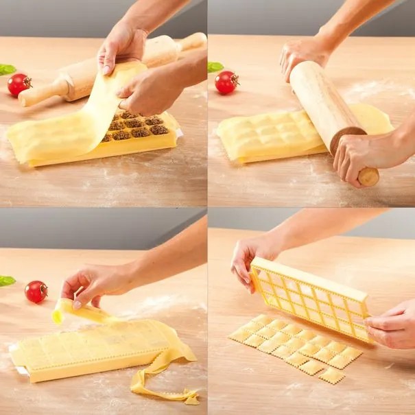 TESCOMA Forma na čtvercové raviolini DELÍCIA, 21 ks