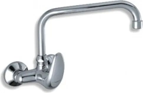 Novaservis Metalia 55 dřezová baterie s otočným ramínkem 100 mm chrom 55035.0