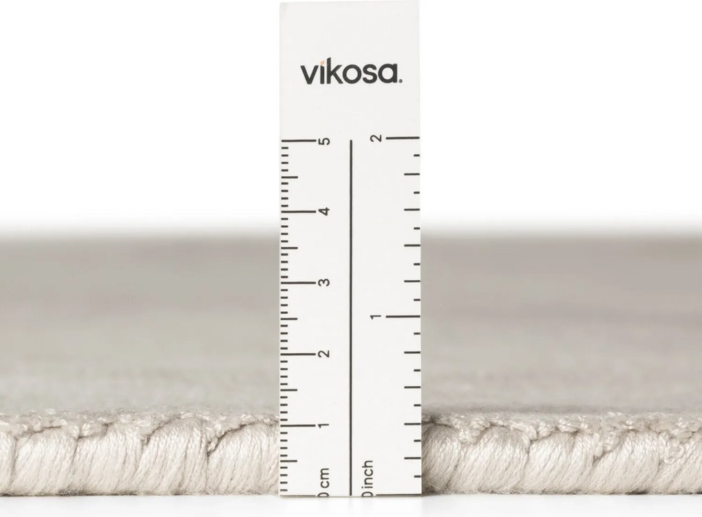 Vikosa, Kusový koberec Vikosa Jane 106294 Silver kruh, 120x120 (průměr) kruh, šedá, dětský pokoj