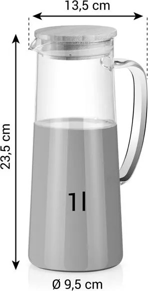 TESCOMA Džbán s víčkem ONLINE 1,0 l