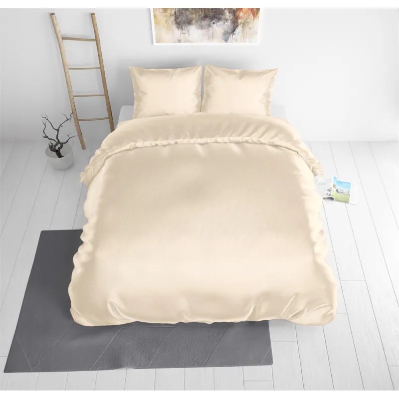 Povlečení Beauty Skin Care Duvet Cover Krémová