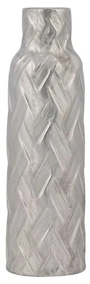 Dekorativní váza stříbrná BALBEC