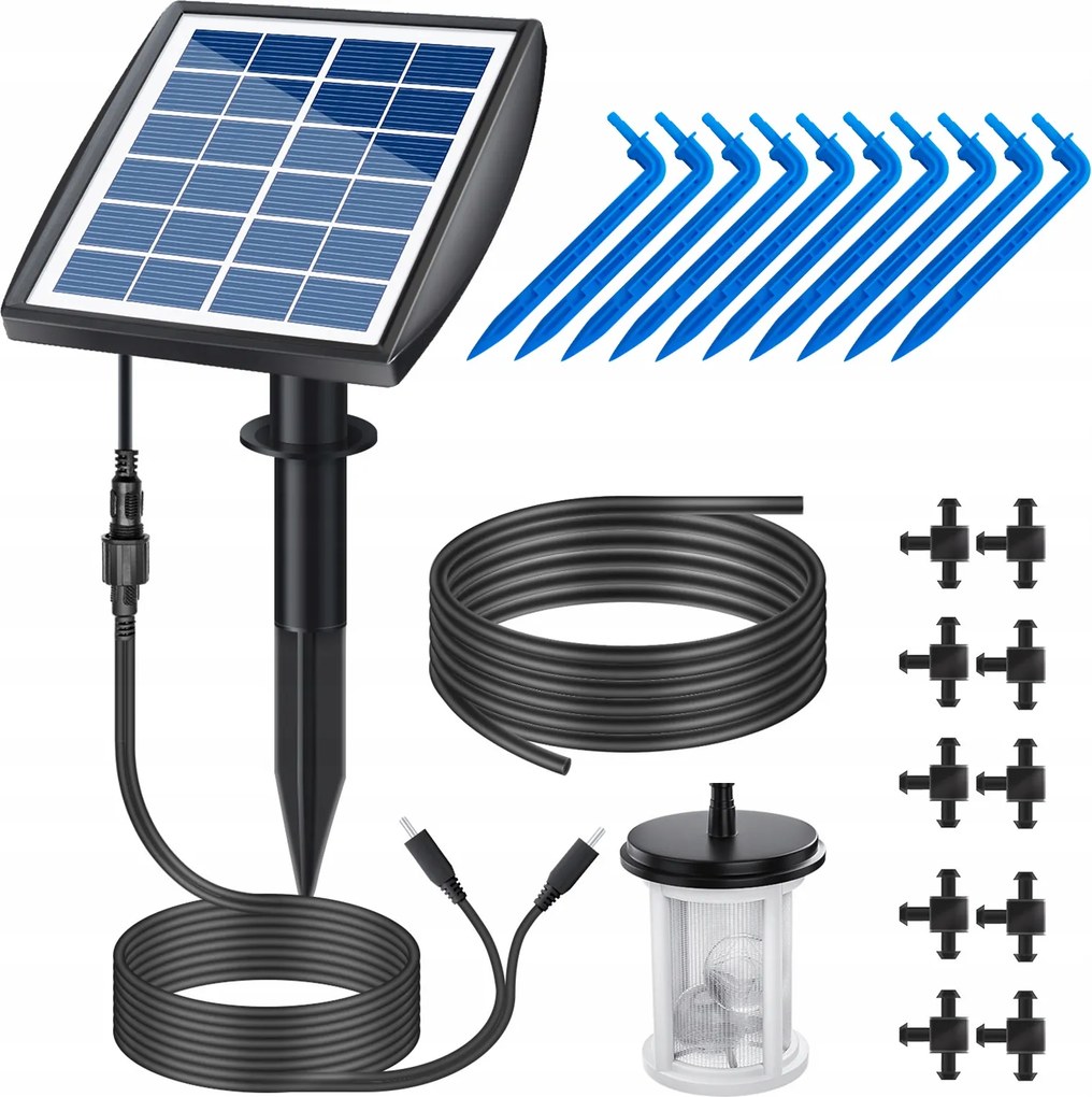 Sada Automatického Solárního Zavlažování, Kapkové Zavlažování 10 M