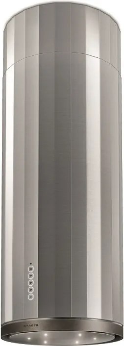 Faber CORINTHIA ISOLA X/OM A37 - ostrůvkový odsavač, nerez / patinovaný kov, šířka 37cm