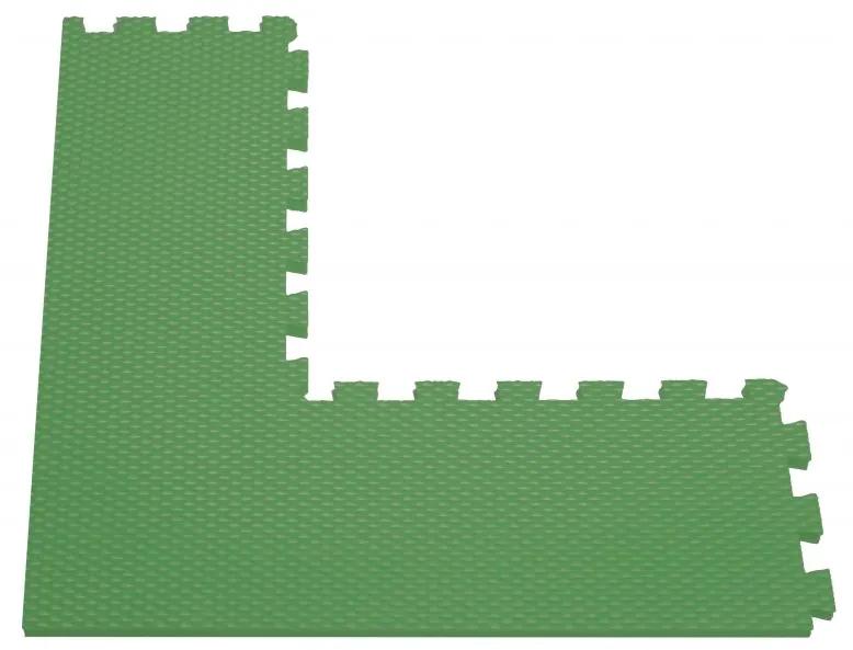 Vylen Okrajové díly k podlahám Minideckfloor  Zelená, díl: rohový
