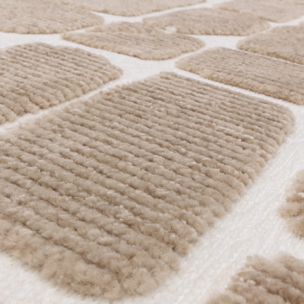 Tribeca Design Kusový koberec Stooges Method Sand Rozměry: 80x150 cm