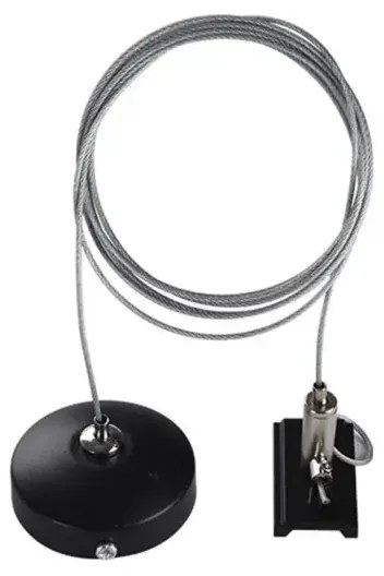 Lištové svítidlo Track 1Line Accessory 1,5M černé
