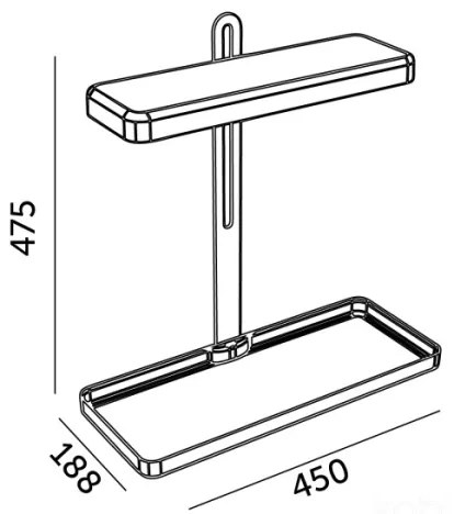 LED Interiérová lampa pro pěstování rostlin LED/20W/5V 3500K