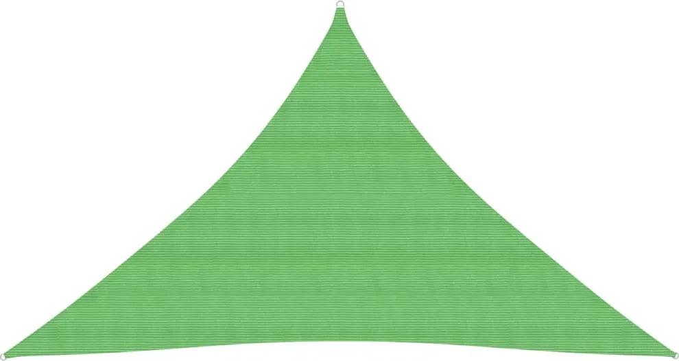 vidaXL Plachta proti slunci 160 g/m² 3 x 3 x 4,2 m HDPE [311144] Barva: Tmavě zelená