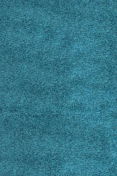 Vopi | Kusový koberec Life Shaggy 1500 tyrkys - Kulatý 200 cm průměr