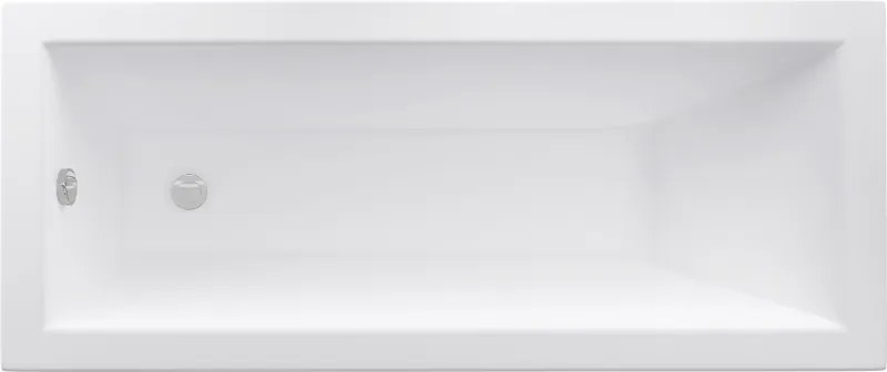 Mexen Cubik obdélníková vana 170 x 70 cm, bílá - 55031707000