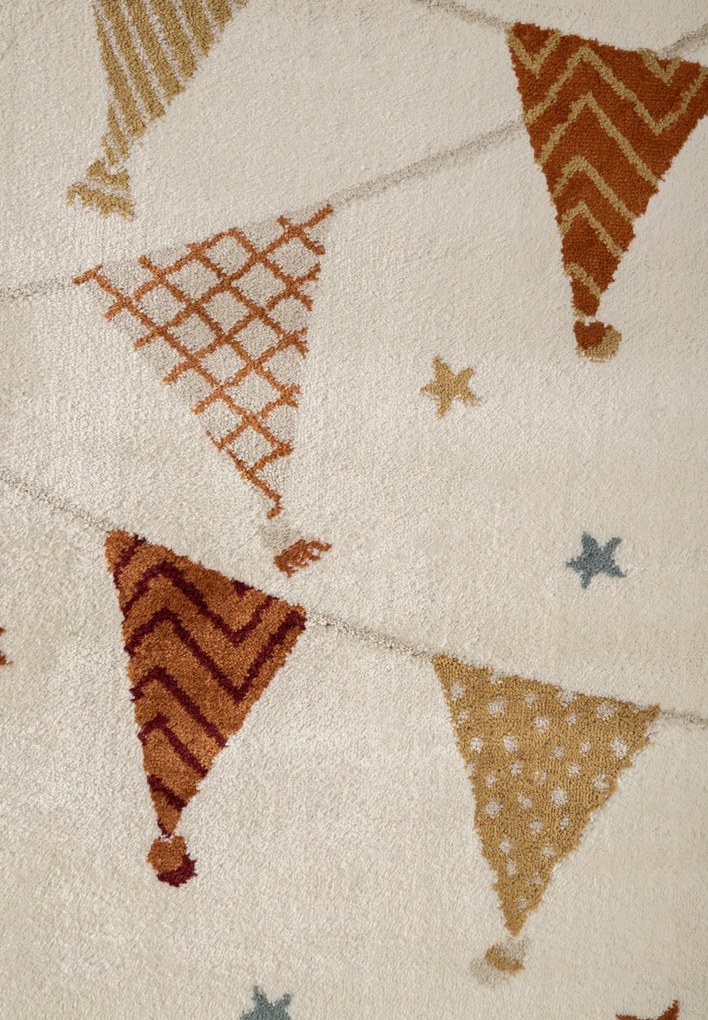 Hanse Home, Dětský koberec Adventures 106211 Cream Multicolor, 160x235, vícebarevná, dětský pokoj