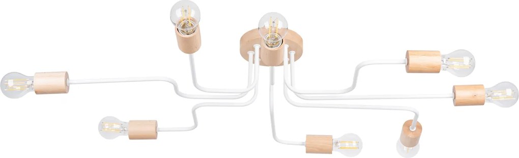 Sollux Lighting Lustr TIMBO 8 bílý