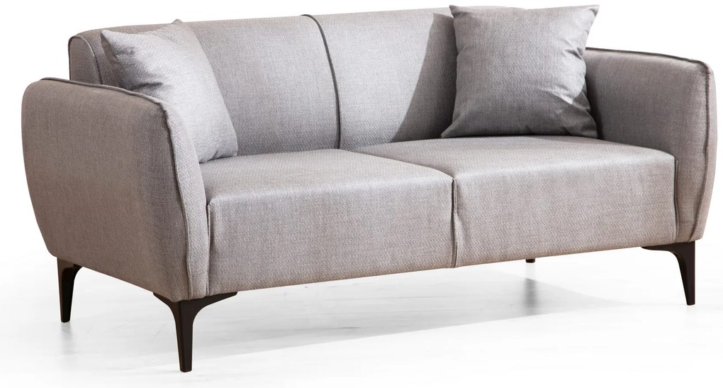 Hanah Home Dvoumístná pohovka BELISSIMO světle šedá 180 cm 560ARE1532