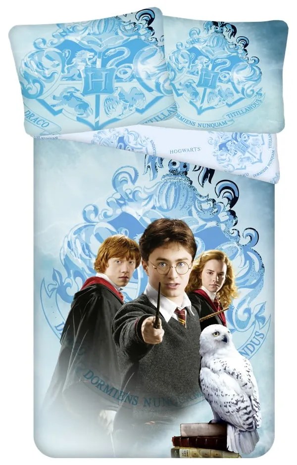 Dětské povlečení na jednolůžko z mikrovlákna 140x200 cm Harry Potter – Jerry Fabrics