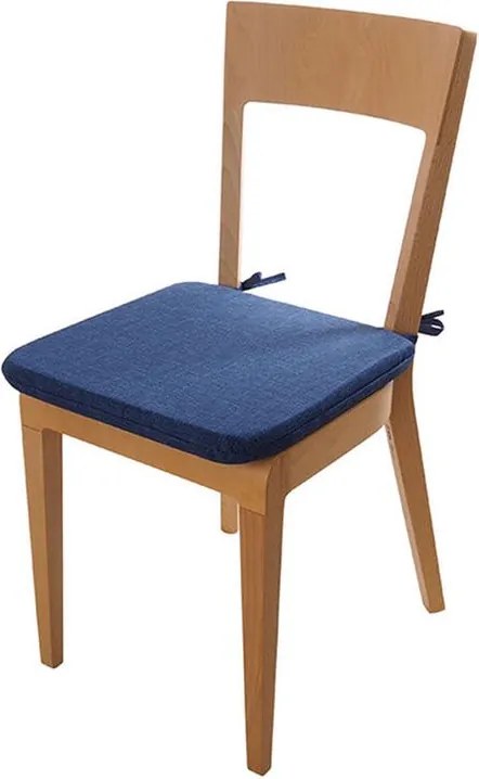 Podsedák s pratelným povlakem BESSY modrá 1 ks