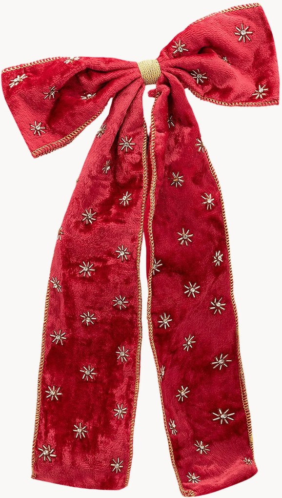Ručně vyrobená vánoční ozdoba Crimson Luxe