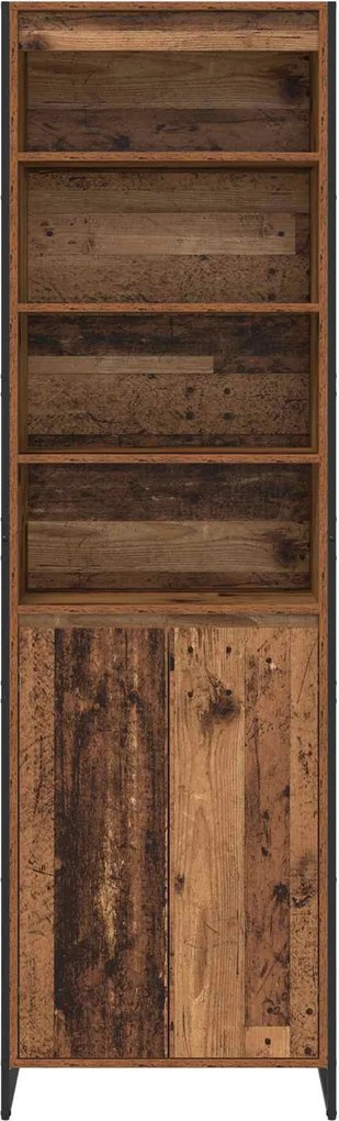 Vysoké skříně Staré dřevo 60 x 36 x 200 cm Kompozitní dřevo 3403032