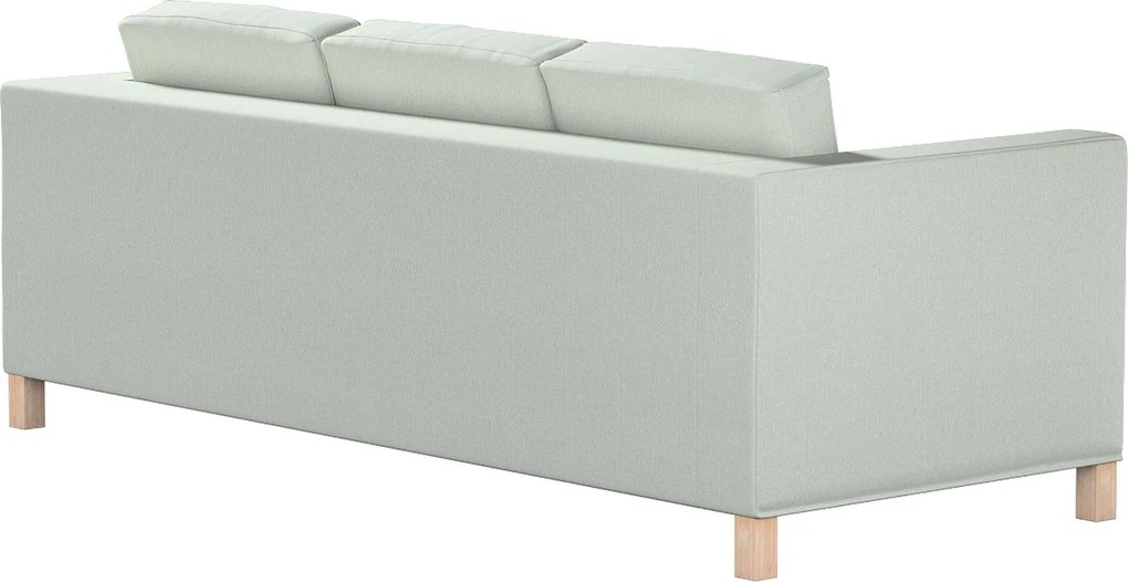 Potah na pohovku IKEA  Karlanda 3-místná nerozkládací, krátký barva modrá látka pletený vzor