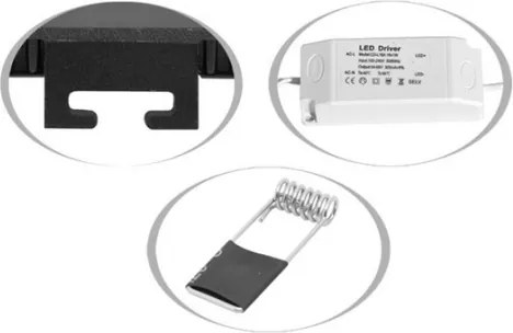 LED podhledové svítidlo Ecolite LADA LED-WSL-CCT/18W/CR 18W 3000/4000/6000K