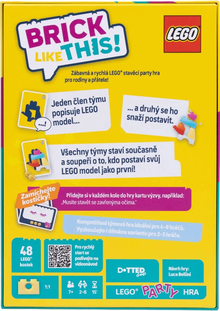 _Ostatní 1_ LEGO Hra Brick Like This! CZ týmová *SPOLEČENSKÉ HRY* asdotgm2010