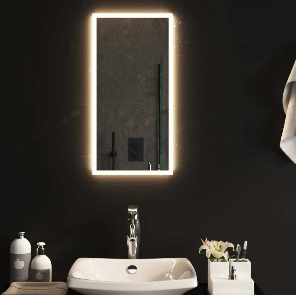 vidaXL Koupelnové zrcadlo s LED osvětlením 30x60 cm [3154075]