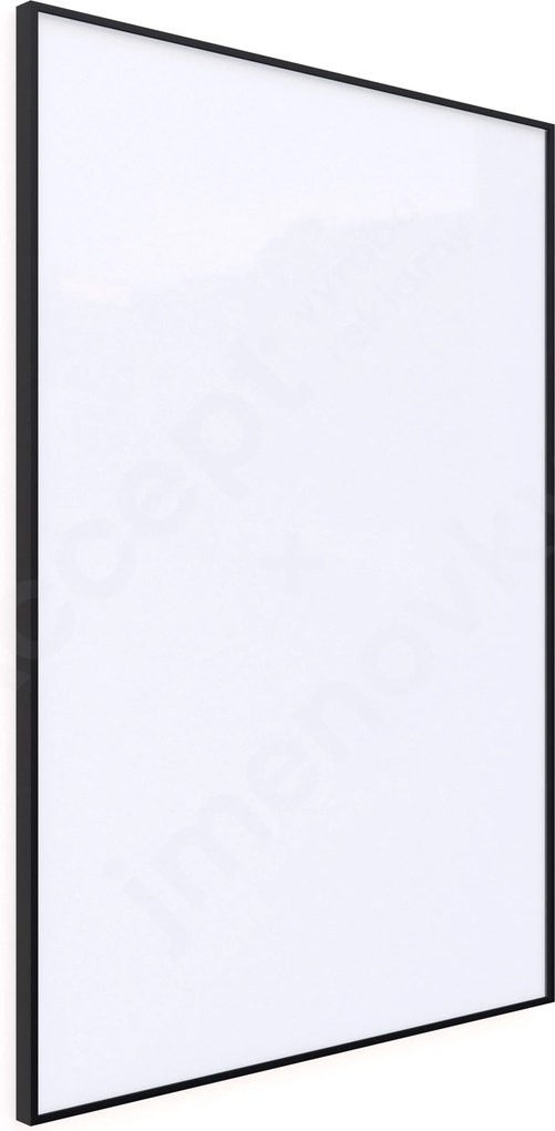 ACCEPT Dveřní tabulka Plato X 210 x 297 mm (černá) - černá tabulka