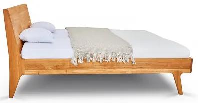Postel dvoulůžko Postelia LAGO Buk 160x210 - dřevěná designová postel z masivu