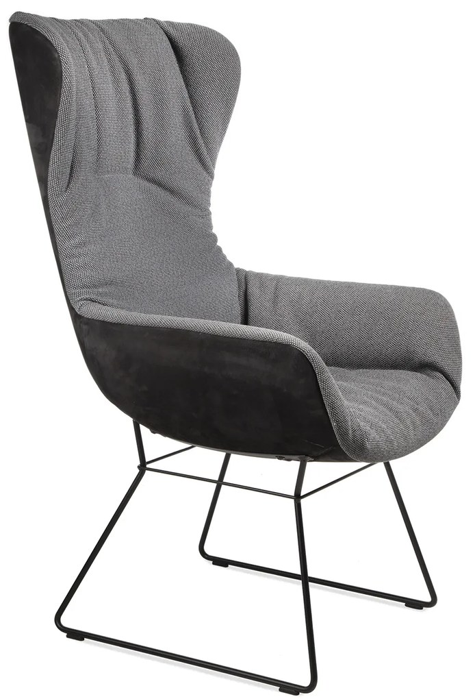 Freifrau Manufaktur designová křesla Leya Grand Wingback Sledge