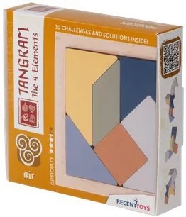 Recenttoys tangram 4 elementy - vzduch