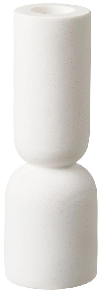 House Nordic Set dvou svícnů CANDLE HOLDER bílý