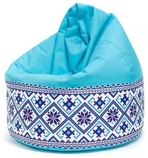 Sedací vak Viper Folk Outdoor TiaHome - krémovo hnedá