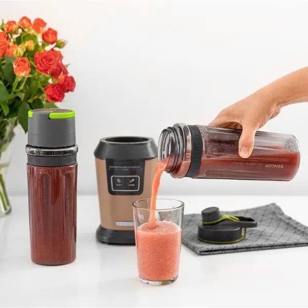 Sencor - Smoothie mixér s příslušenstvím 800W/230V měděná