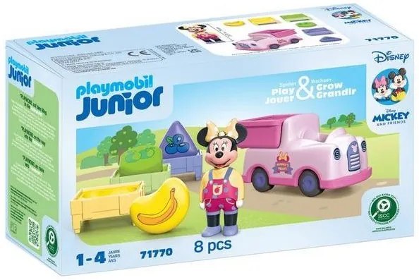 Playmobil 71770 junior & disney: minnie s dodávkou