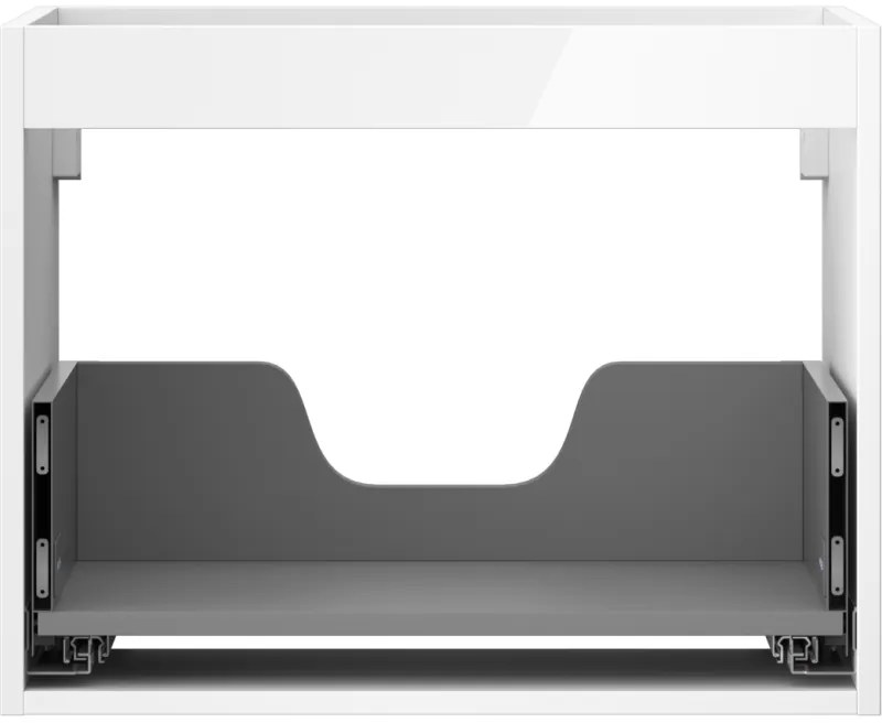 Mexen Box-A, závěsná skříňka 60 cm, 1 zásuvka, bílá lesklá, 91AX0-0600-470-1-00