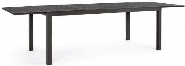 BIZZOTTO Rozkládací zahradní stůl HILDE 200x100 cm antracit 0662920