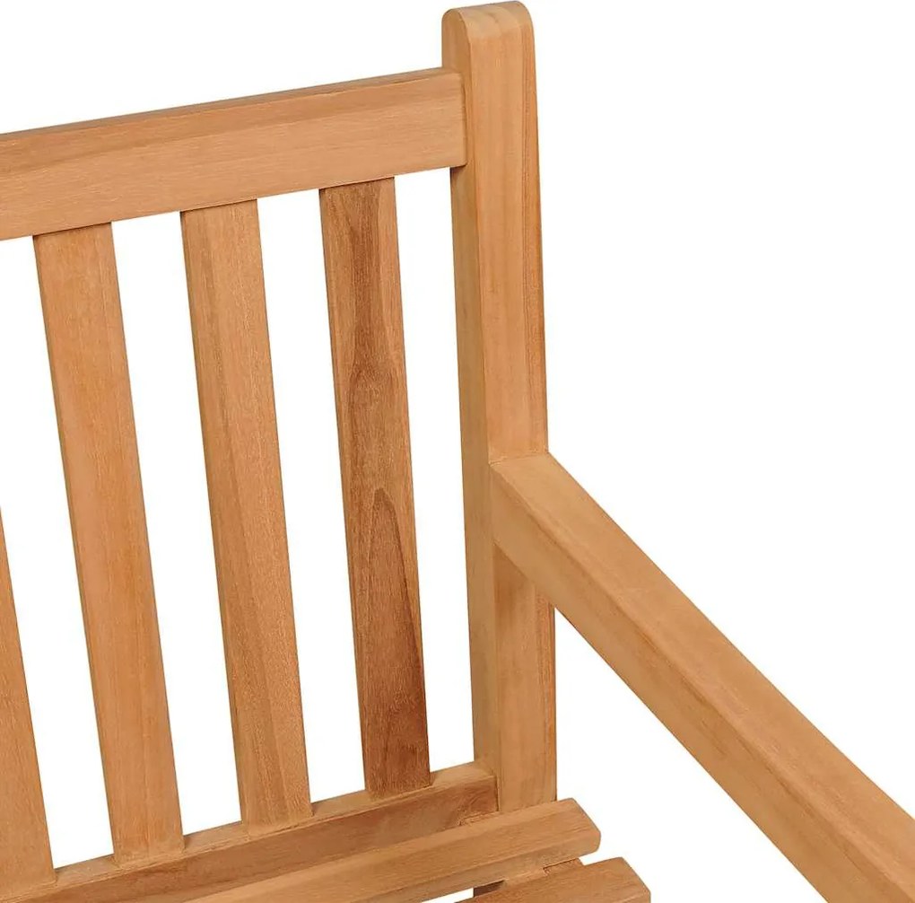5dílný zahradní jídelní set masivní teakové dřevo 3157164