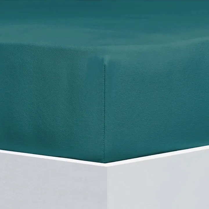 Florella Prostěradlo Avance Jersey 45 Petrol, 90-100x200 cm