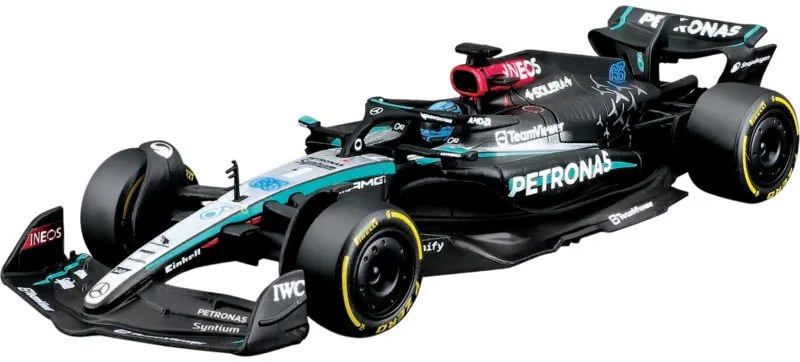 Bburago mercedes-amg f1 w15 (2024) 1:43 #63 russell (s jezdcem)
