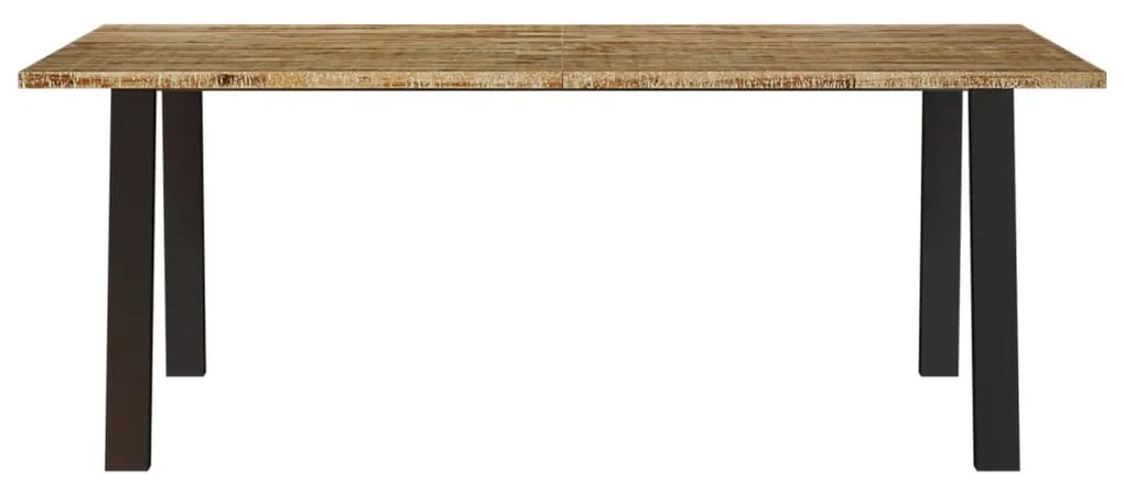 vidaXL Jídelní stůl 200 x 90 x 75 cm masivní akáciové dřevo