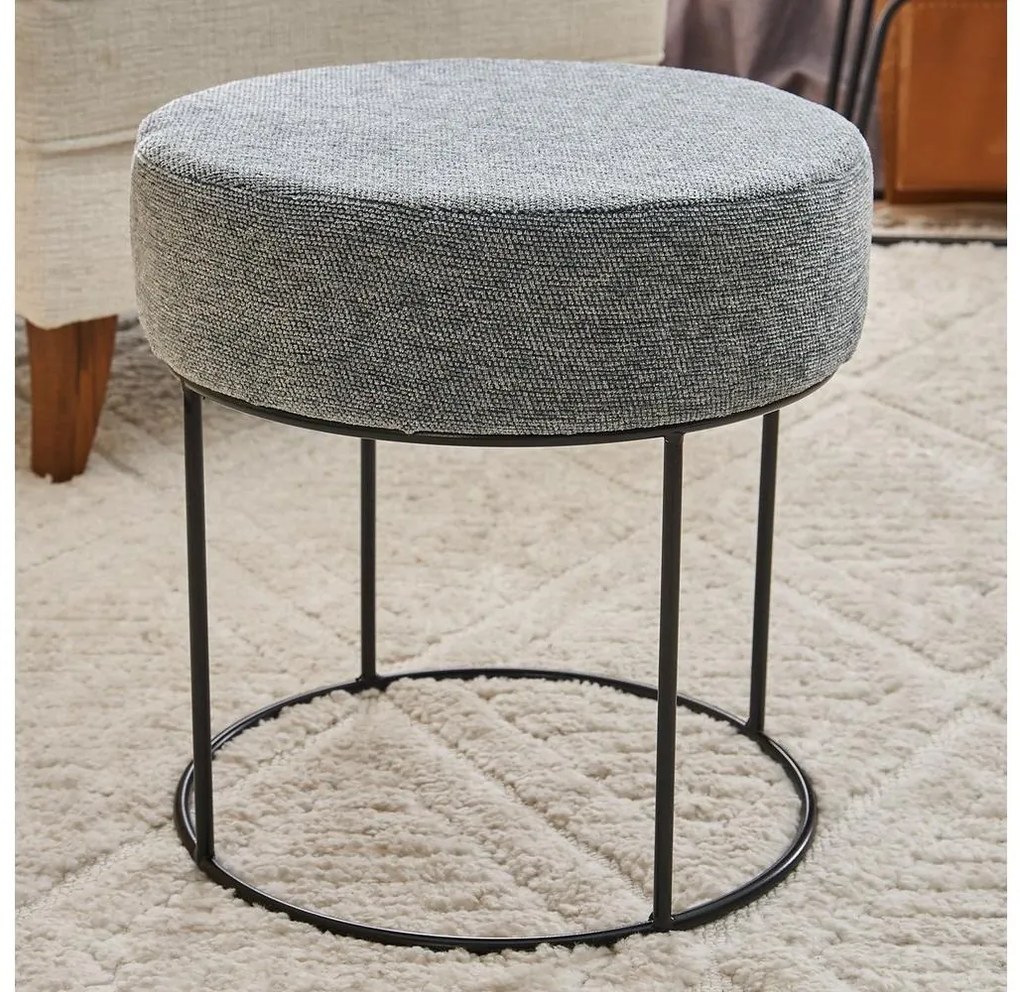 Asir Taburet JAVI pr. 40 cm šedá 825BLC2384