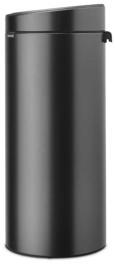 Tmavě šedý dotykový ocelový odpadkový koš 30 l Touch Bin – Brabantia